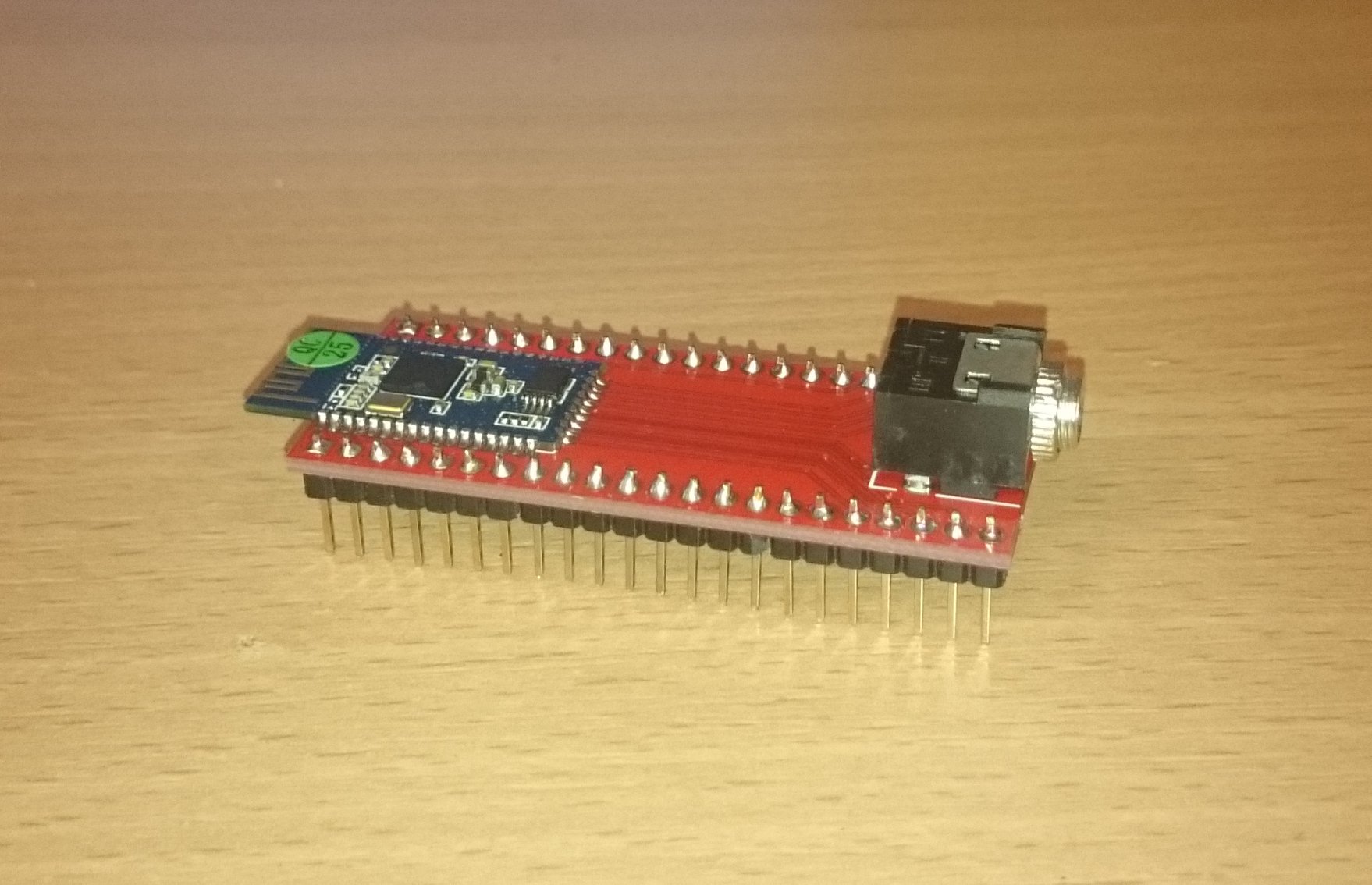 breadboard adapter for F-3188 CSR8645 module from tomaskovacik on Tindie
